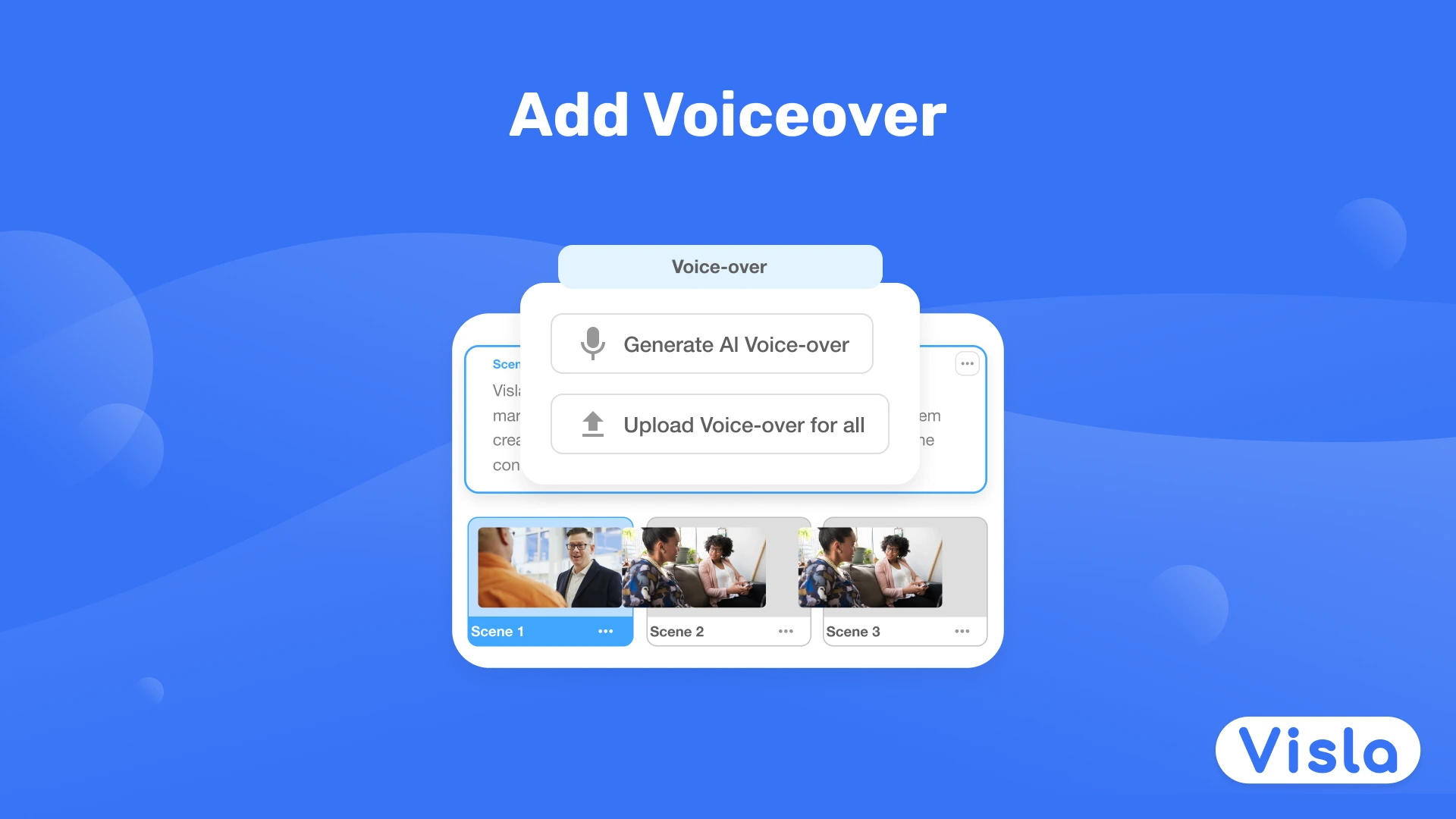 Add Voiceover