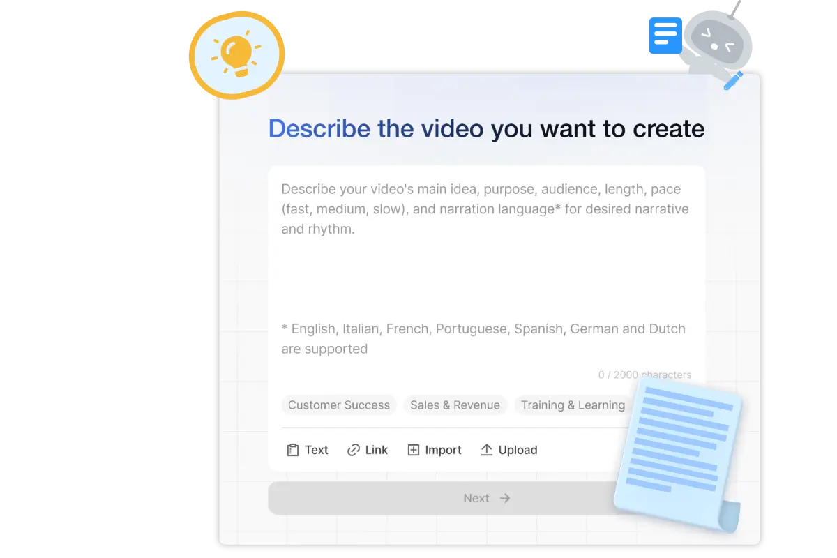 Idea to Video