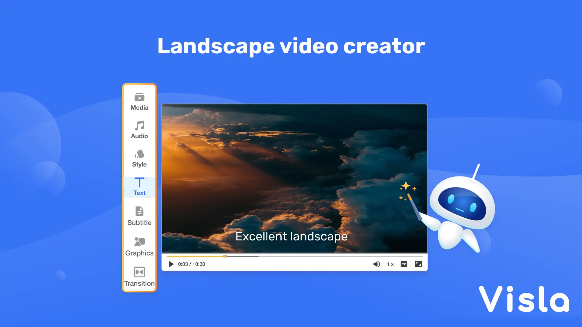 Landscaping video creator